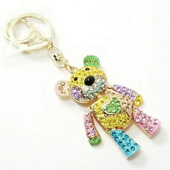 Boutique | Accessories | New Gorgeous Bling Bling Bear Movable Body ...